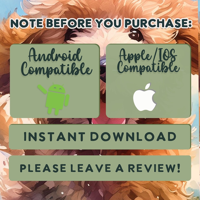 Cavapoo Themed iPhone and Android Wallpaper Pack | High-resolution Cute Dog Backgrounds ...