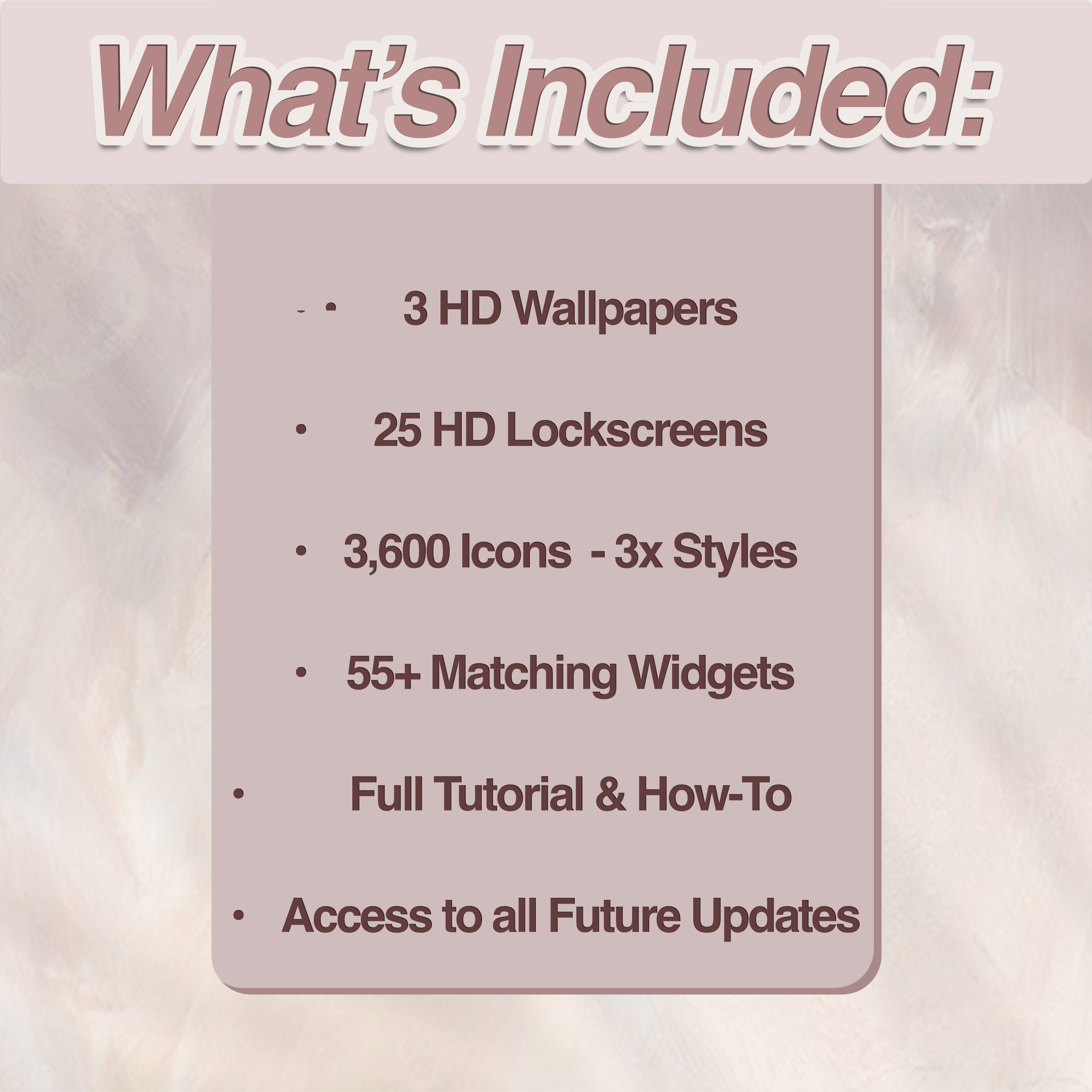 Pink Android Theme Kit: 3600+ App Icons & Wallpapers (digital Download ...