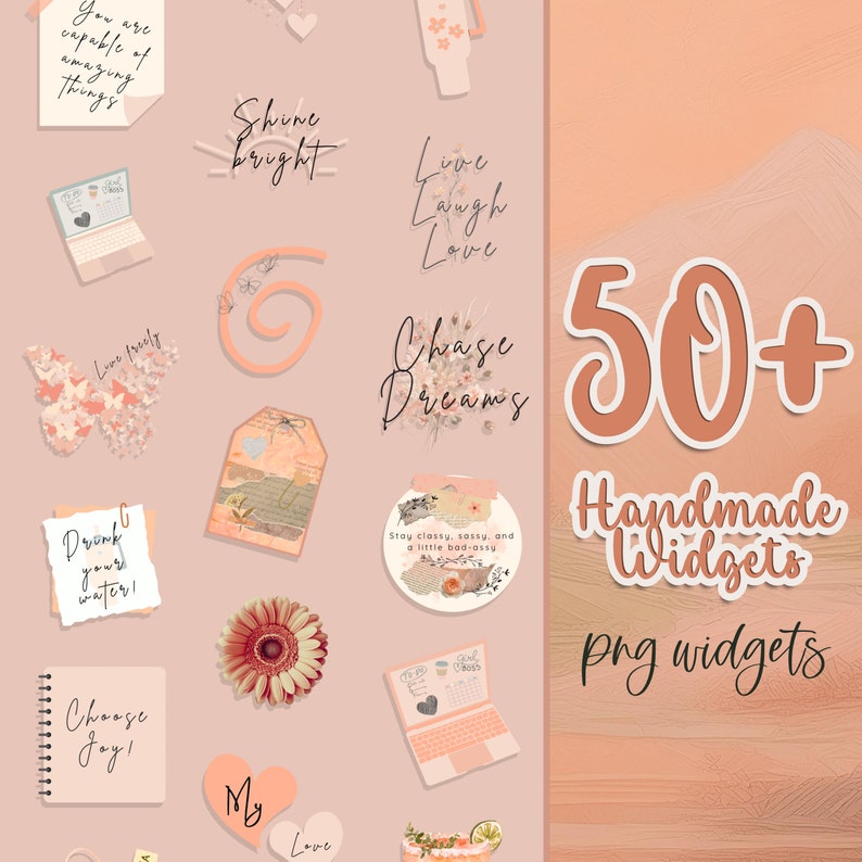 Aesthetic Android Peach Phone Theme / Peachy App Icons / iPhone / Ios ...