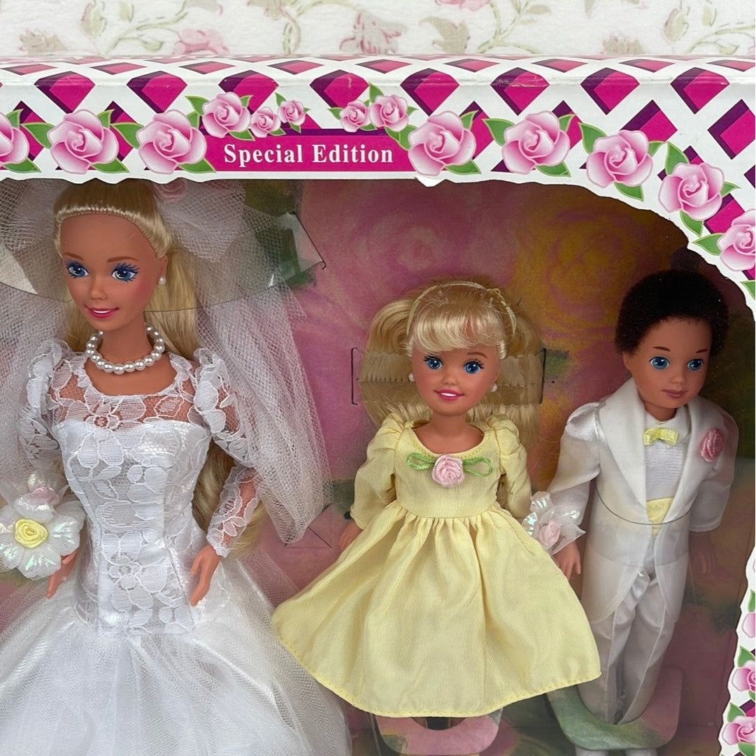 Wedding Party Barbie Special Edition Deluxe Set 1994 Mattel - Etsy