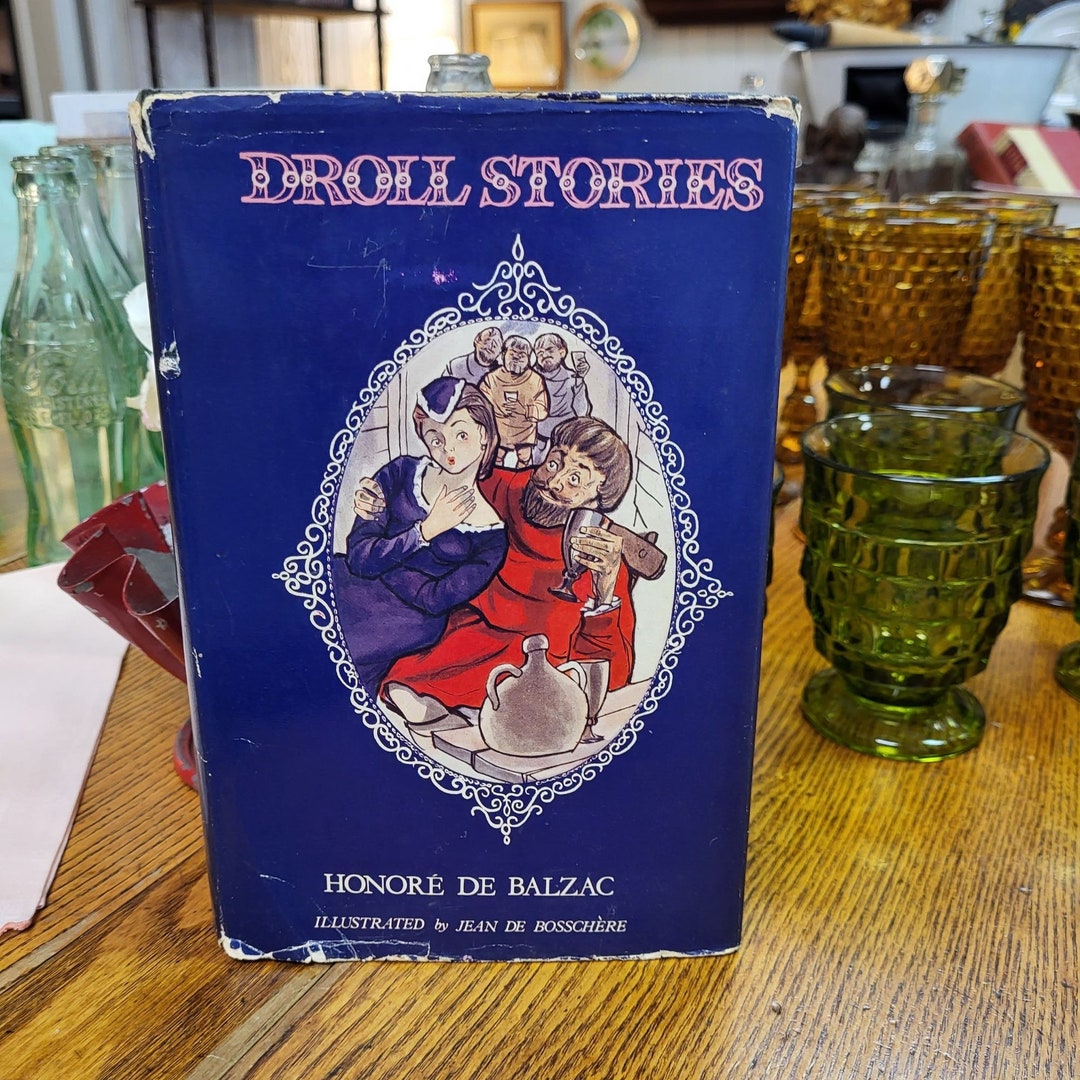Vintage Book - Droll Stories by Honore De Balzac - Etsy