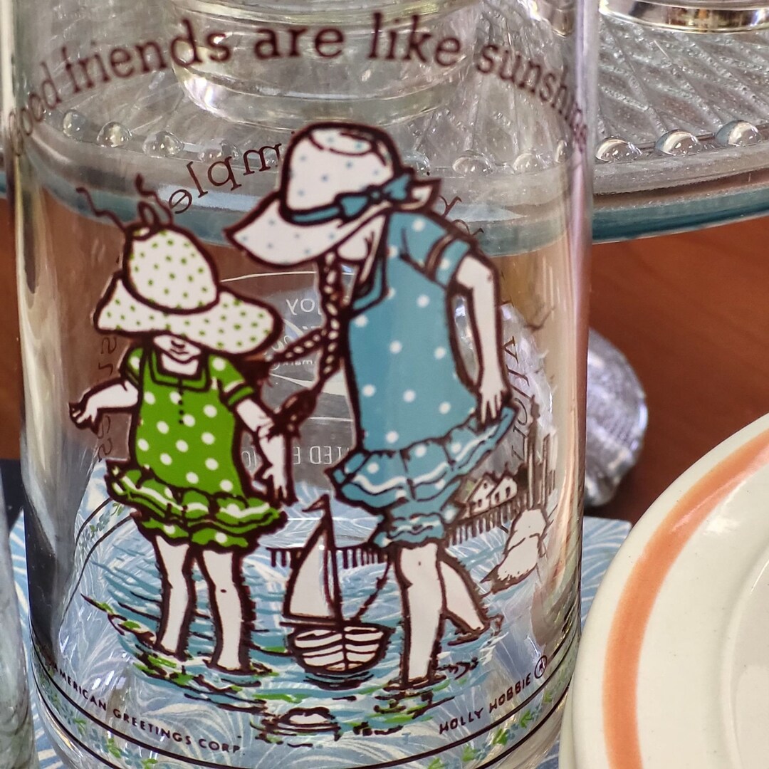 Holly Hobbie Coca Cola Collector Glasses Set of 6. - Etsy