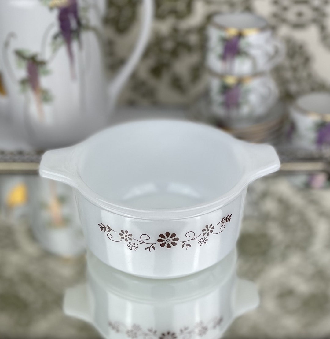 Dynaware Ovenproof Mini Casserole Dish With Brown Daisies - Etsy