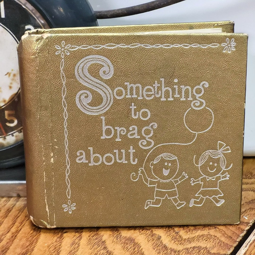 Vintage Baby Album "something to Brag About" - Etsy
