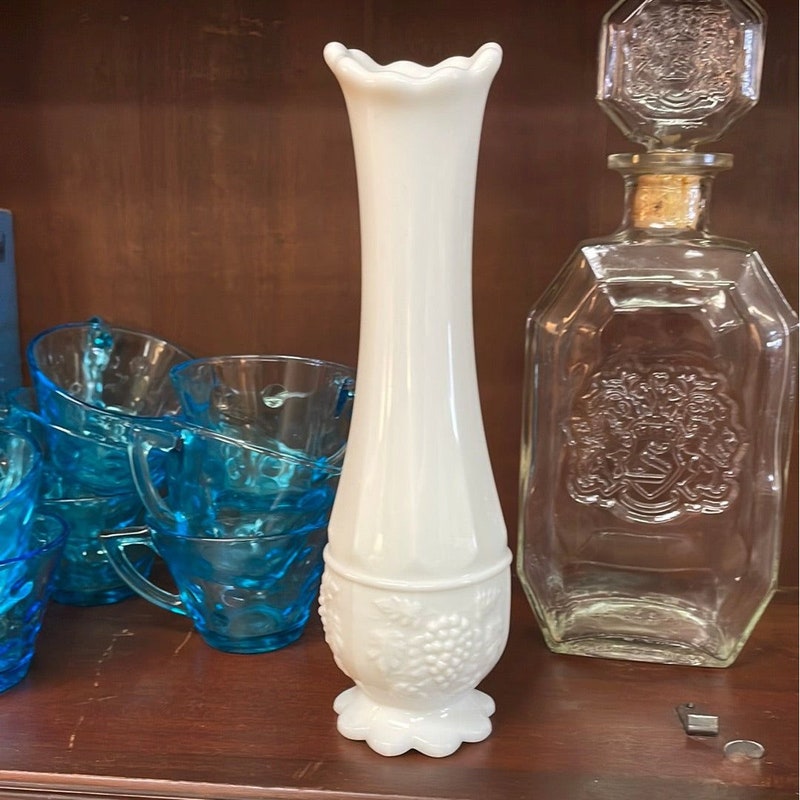 Rare Milk Glass - Etsy