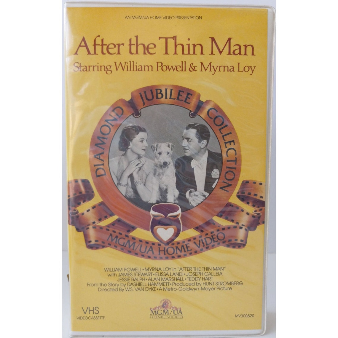 After the Thin Man 1936 VHS William Powel Myrna Loy Jimmy - Etsy