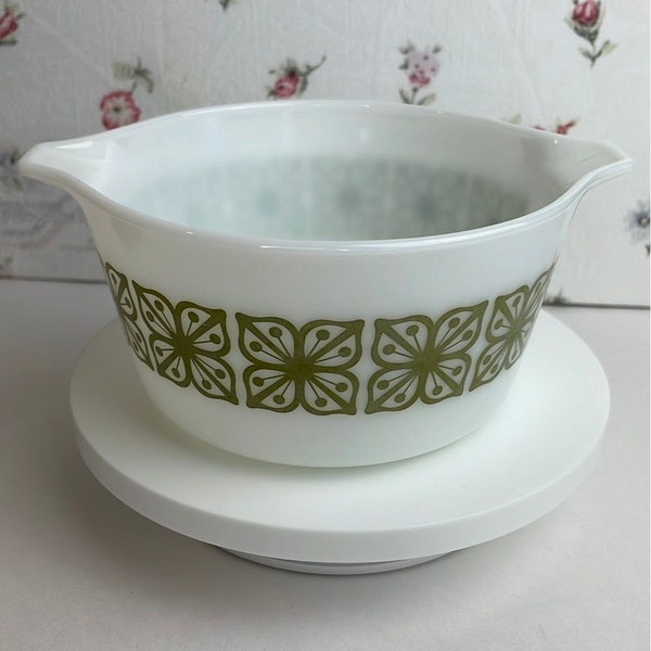 Pyrex Square Flowers - Etsy
