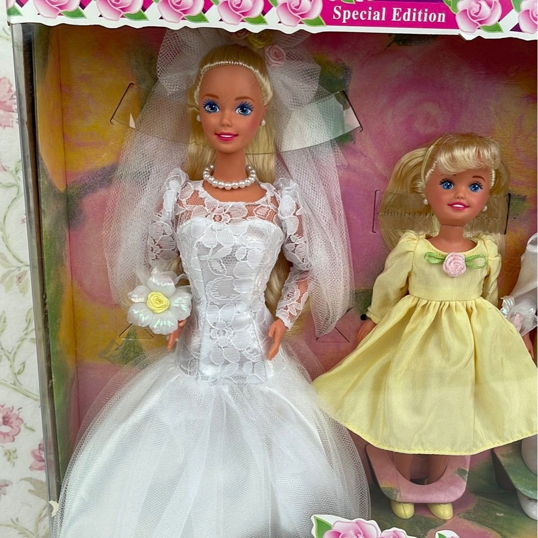 Wedding Party Barbie Special Edition Deluxe Set 1994 Mattel - Etsy