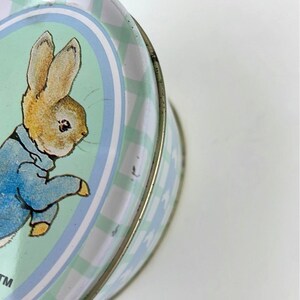 Vintage Peter Rabbit Small Oval Tin, Beatrix Potter and Frederick Warne ...