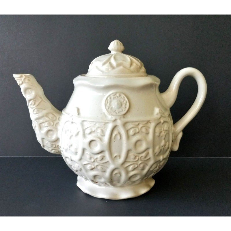 Embossed Teapot - Etsy