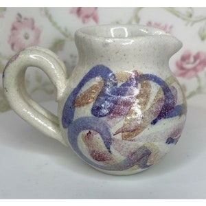 Handcrafted Small Pitcher Pottery From the Potter's Garden - Etsy