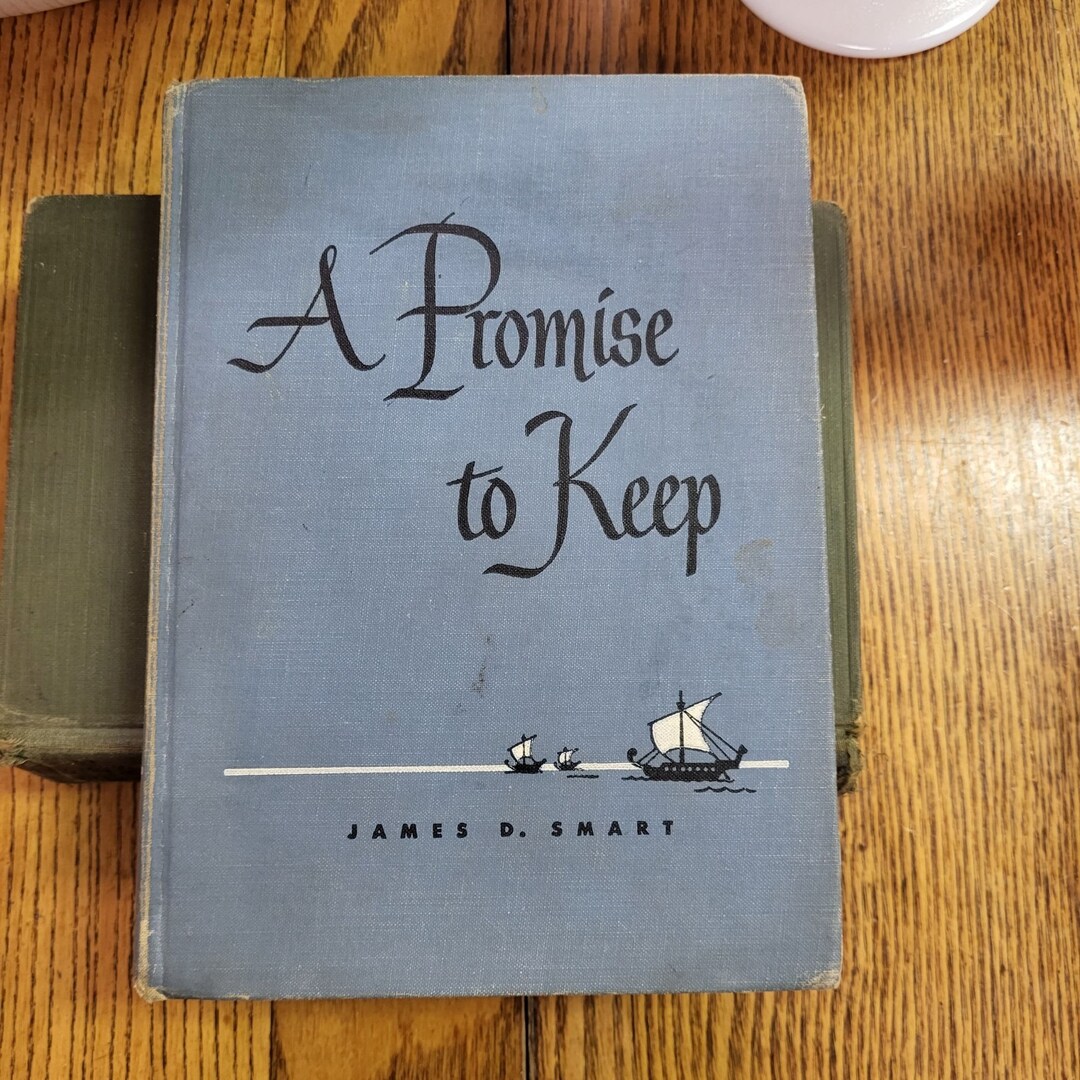 Vintage Book - A Promise to Keep by James D. Smart, Illustrated - Etsy