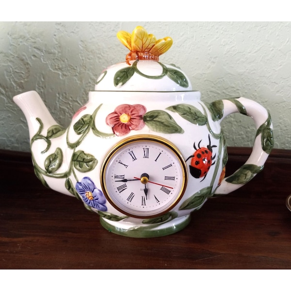 Teapot Clock - Etsy