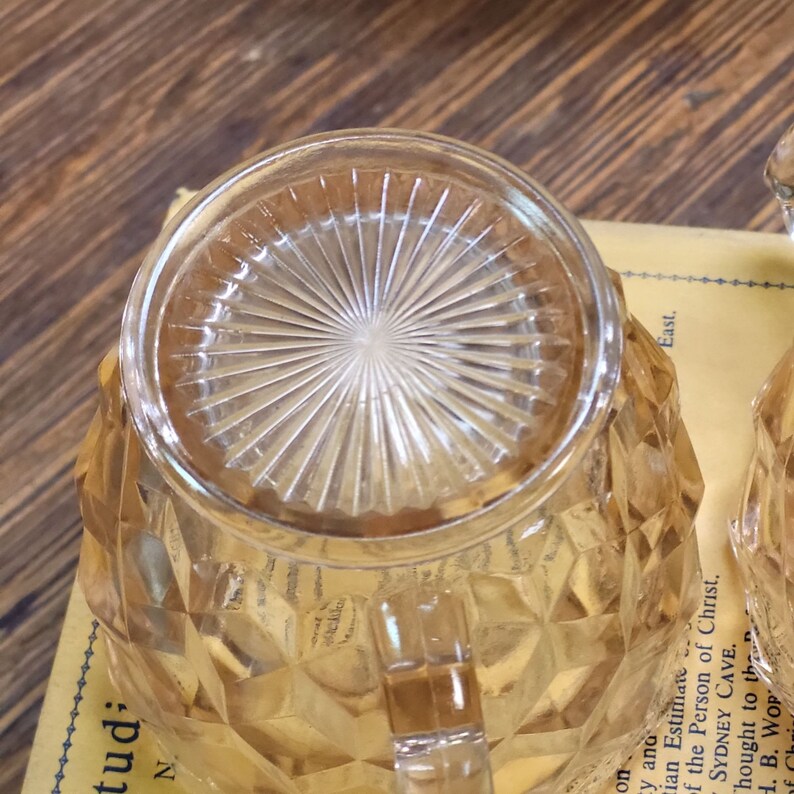 Pink Depression Glass Jeannette/diamond Cubist Pattern Sugar - Etsy