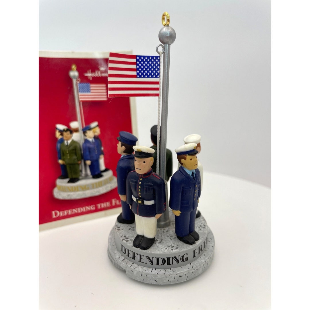 Hallmark Defending the Flag Ornament With Holiday Memory Card ...