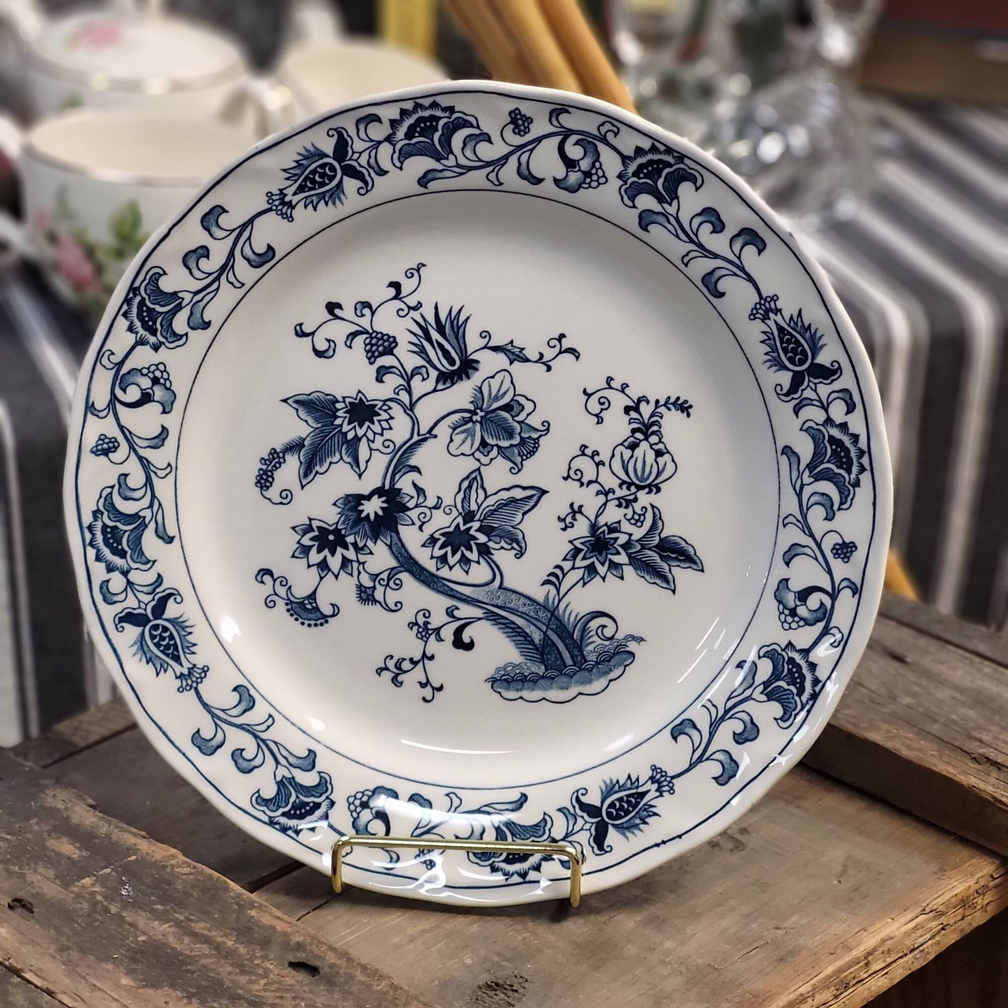 Vintage Double Phoenix Blue Ming Tree Nikko Dinner Plate - Etsy