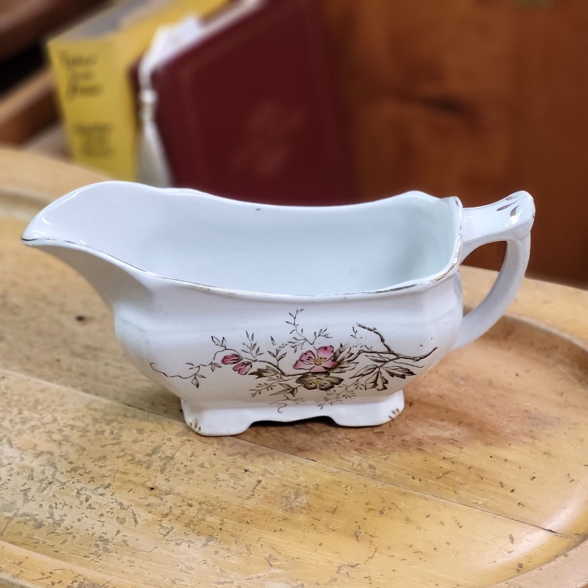 Antique Alfred Meakin Cherry Blossom Royal Ironstone Gravy - Etsy