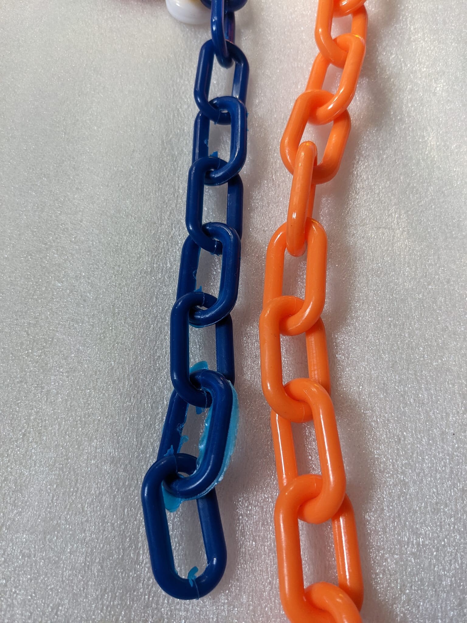 Goat Collars - Blue - Plastic Chain - 10 Collars - Etsy