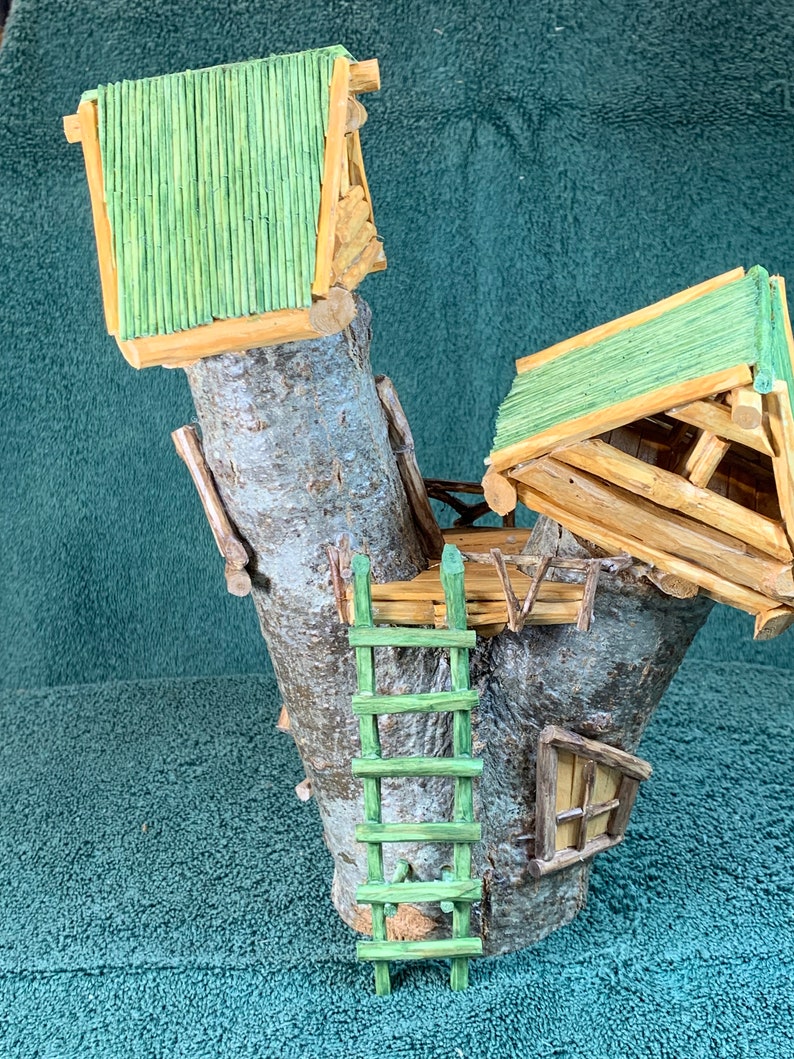 Elf Tree House - Etsy