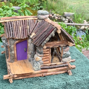 Rustic Pixie Cabin - Etsy