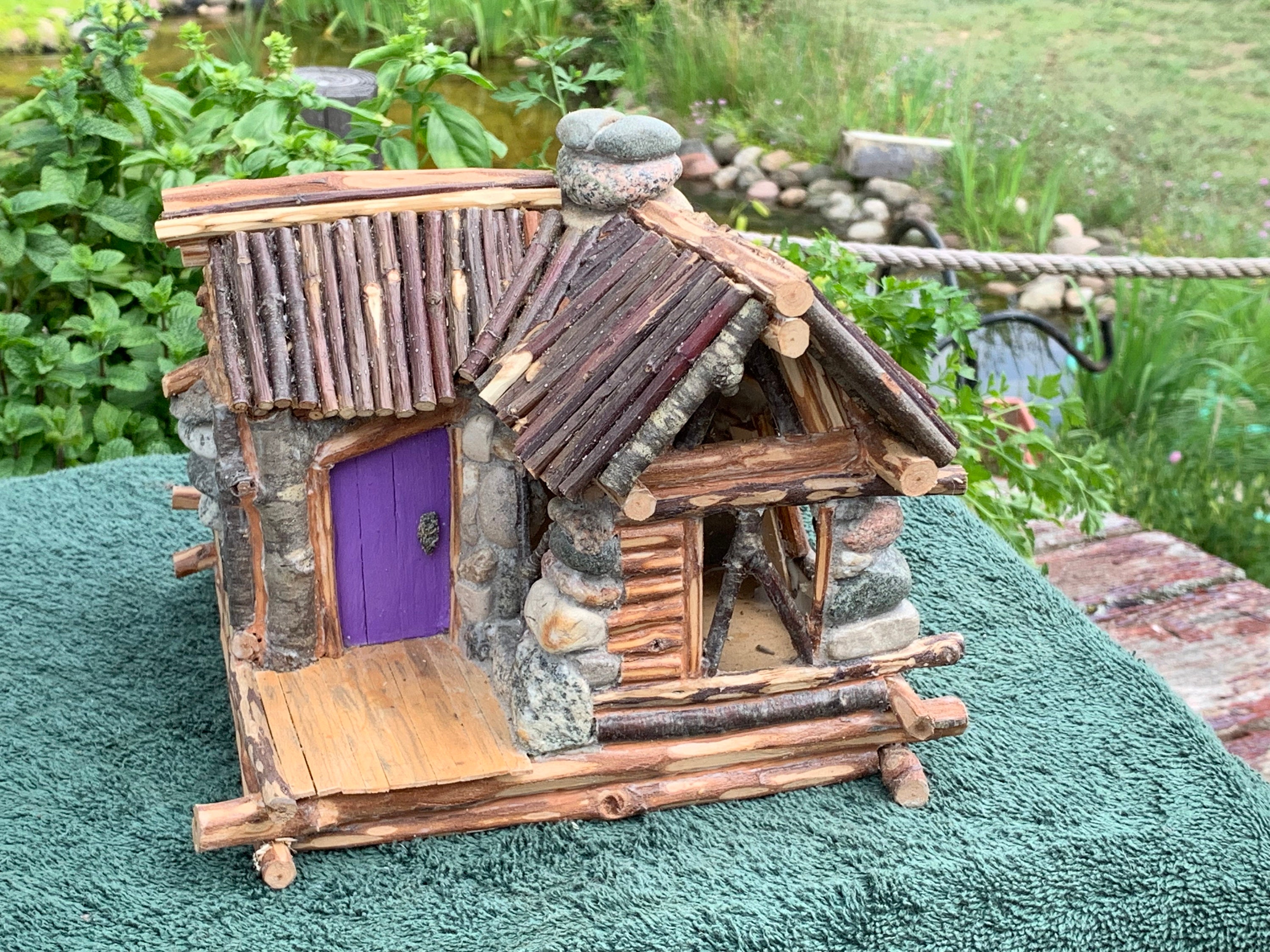 Rustic Pixie Cabin - Etsy