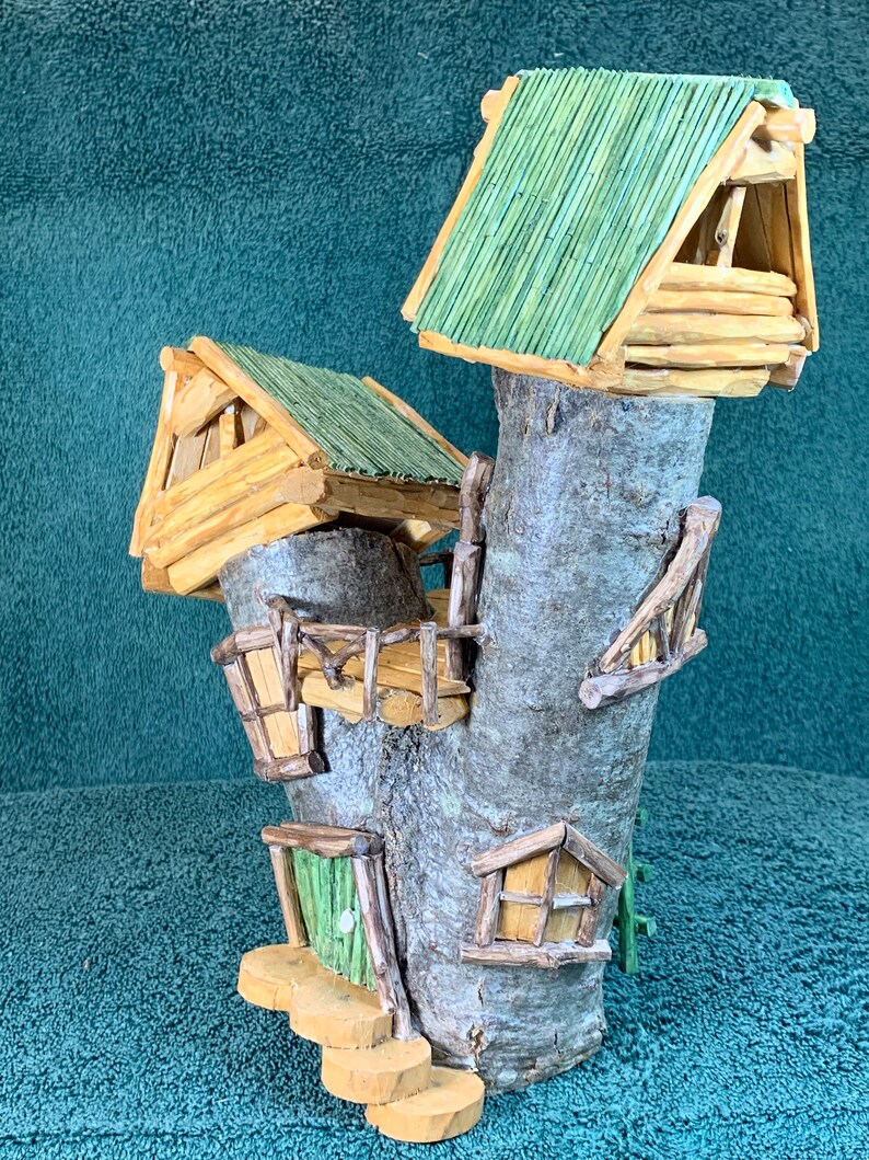 Elf Tree House - Etsy