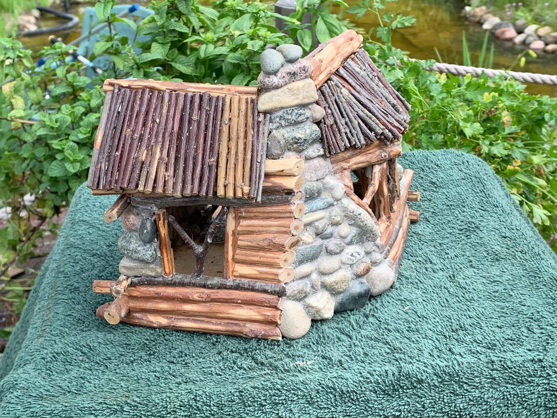 Rustic Pixie Cabin - Etsy