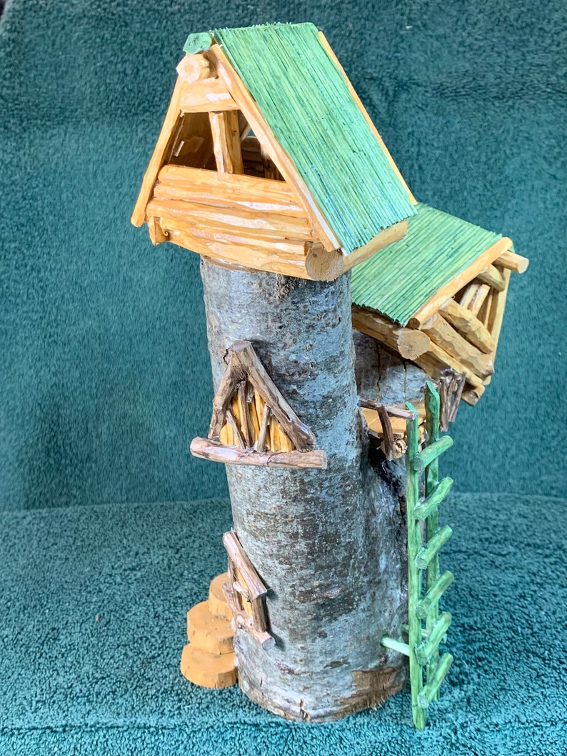 Elf Tree House - Etsy
