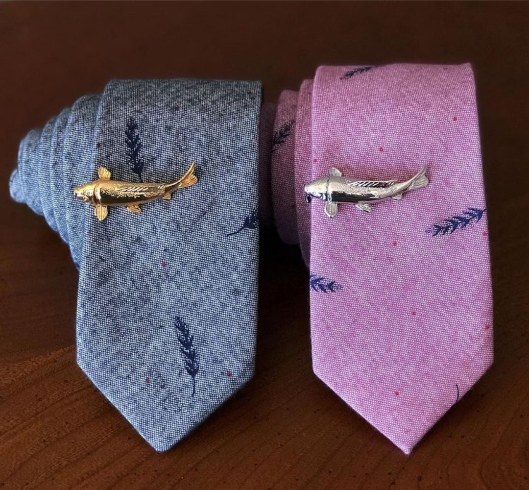Gold Fish Tie Clip Fish Tie Clip Unique Tie Clip Cool - Etsy
