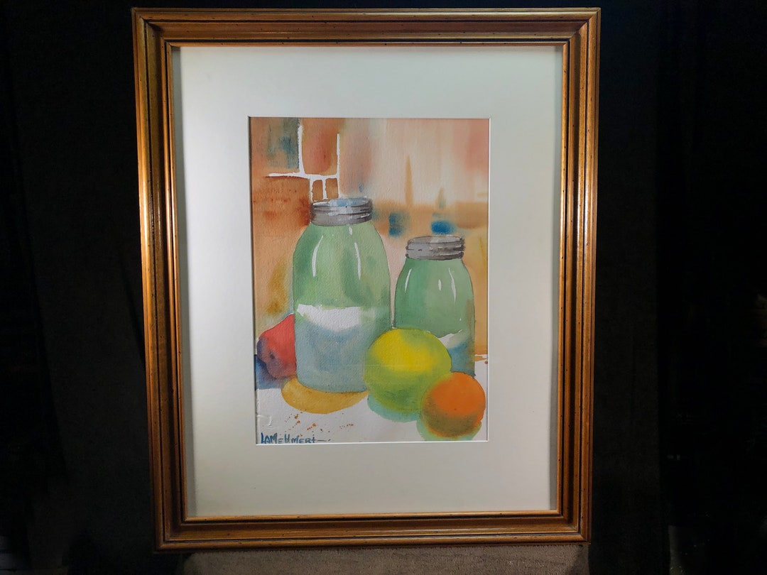 Laura Mehmert - ORIGINAL - Framed Watercolor20x24 - Etsy