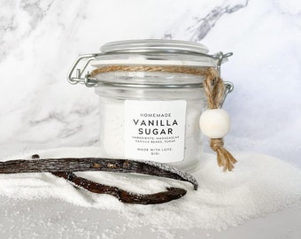 Madagascar Vanilla Sugar 4 Oz - Etsy