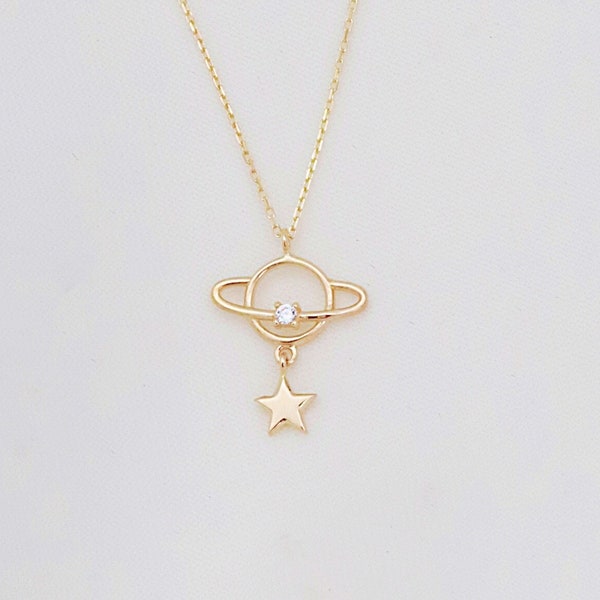 Space Necklace - Etsy