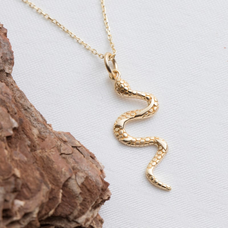 Snake Necklace for Women - Etsy