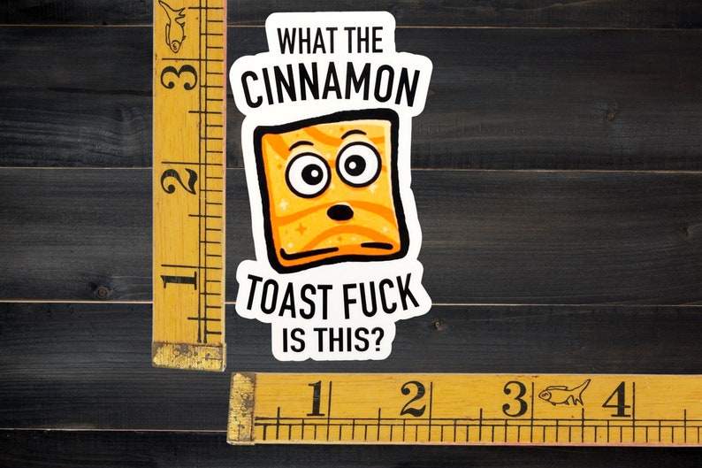 Cinnamon Funny Stickers Sarcasm Stickers Sarcastic - Etsy