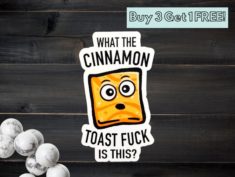 Cinnamon Funny Stickers Sarcasm Stickers Sarcastic - Etsy