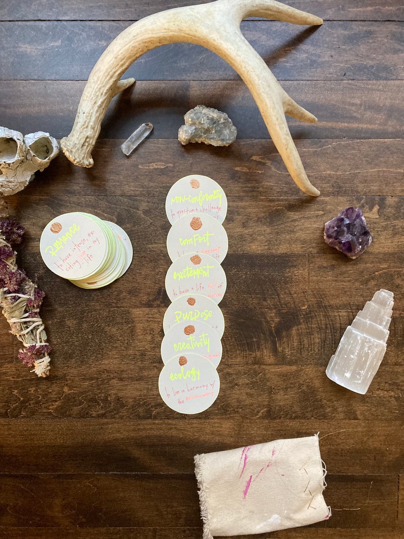 Values Cards Session - Etsy