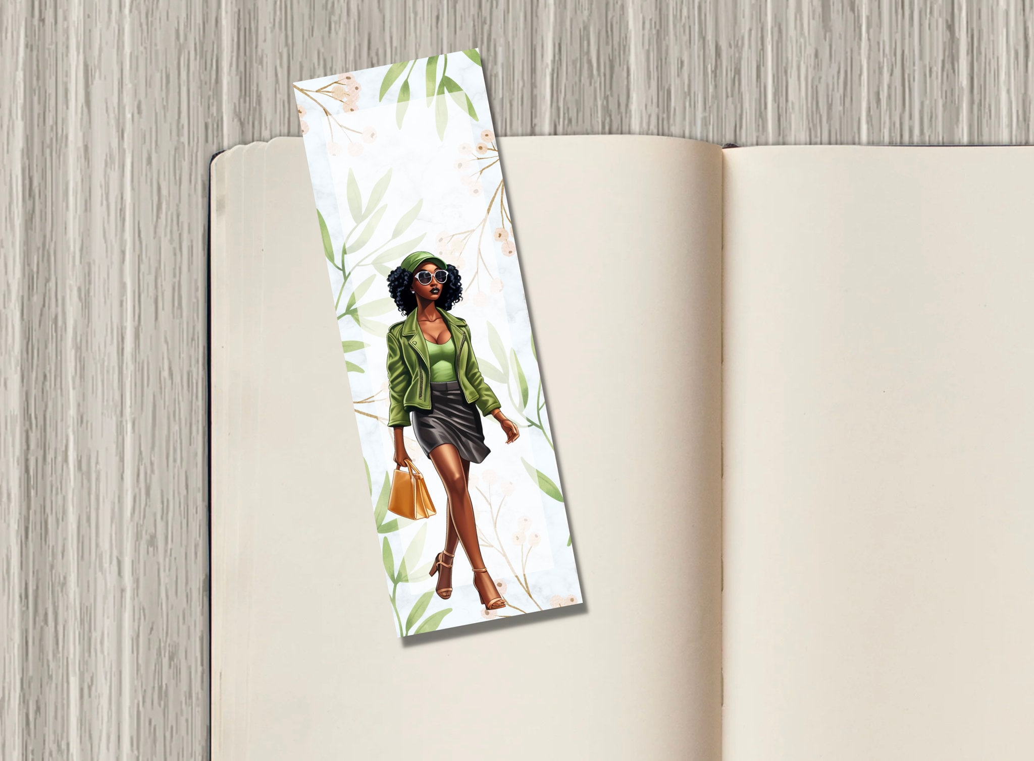 Black Girl Bookmarks | Black Women Bookmark | Printable Bookmark | DIY ...