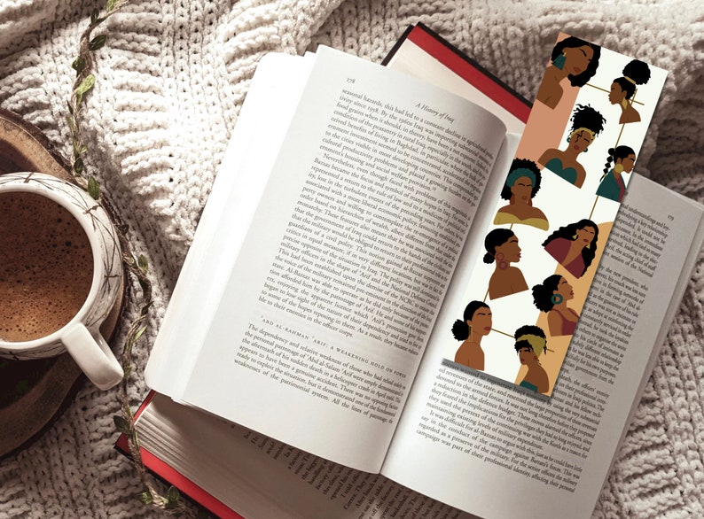 Black Girl Bookmarks | Black Women Bookmark | Printable Bookmark | DIY ...