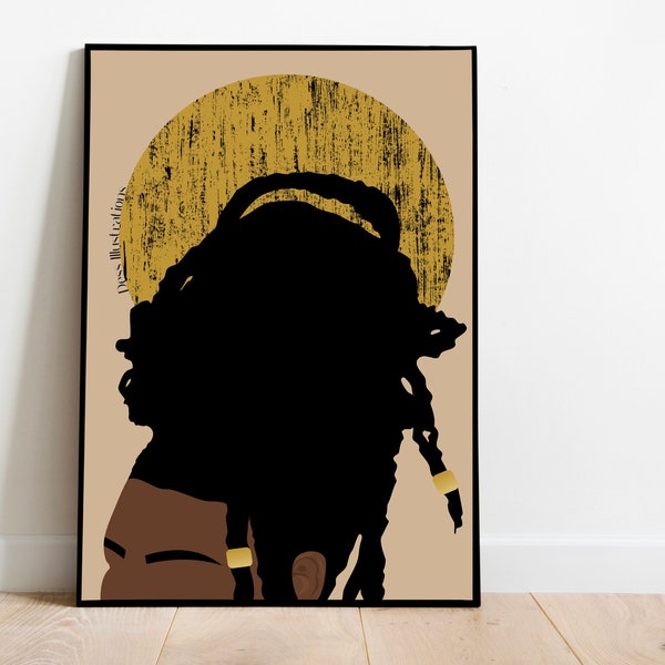 Dreadlocks Wall Art - Etsy