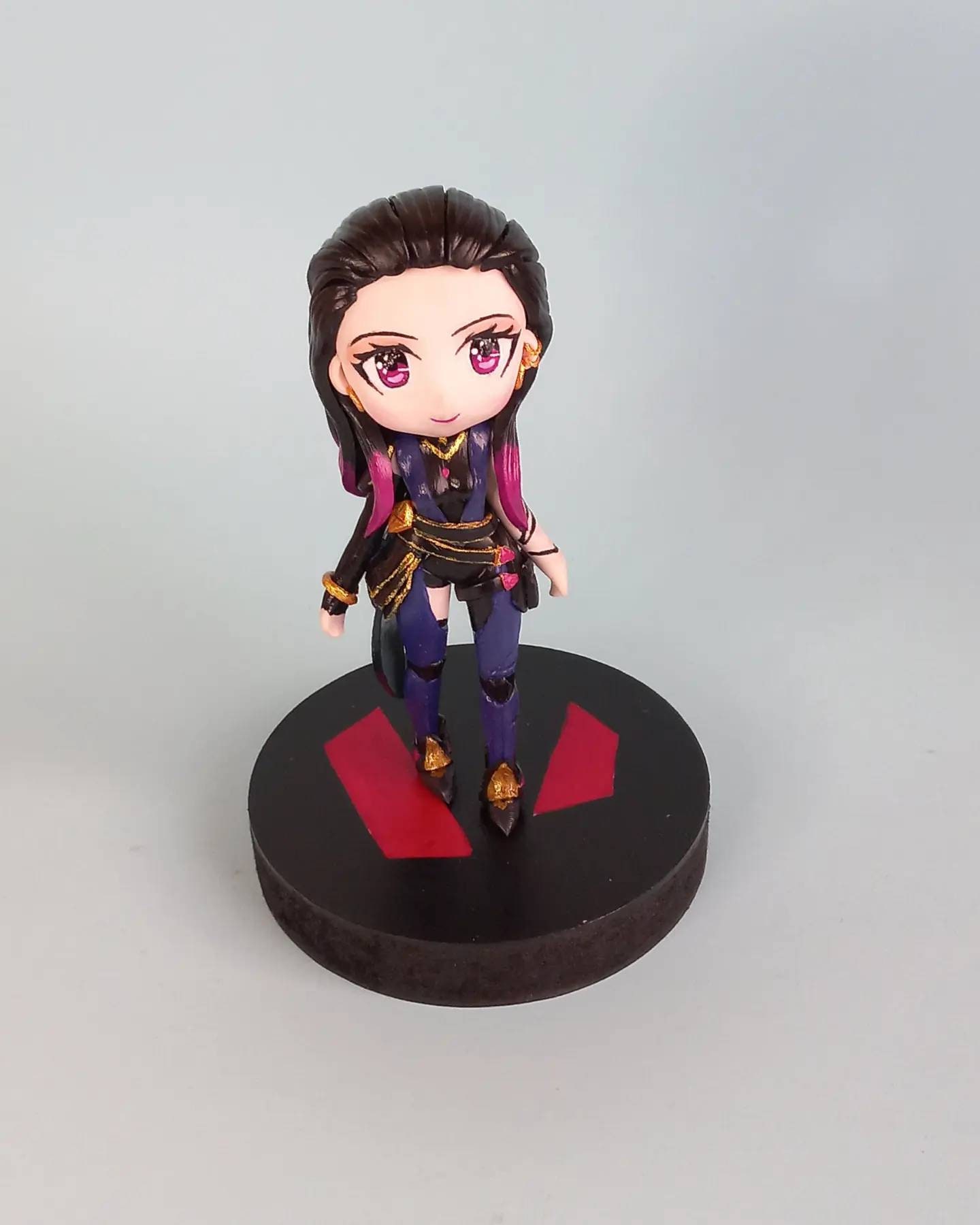 Valorant Reyna Chibi Figure | Etsy