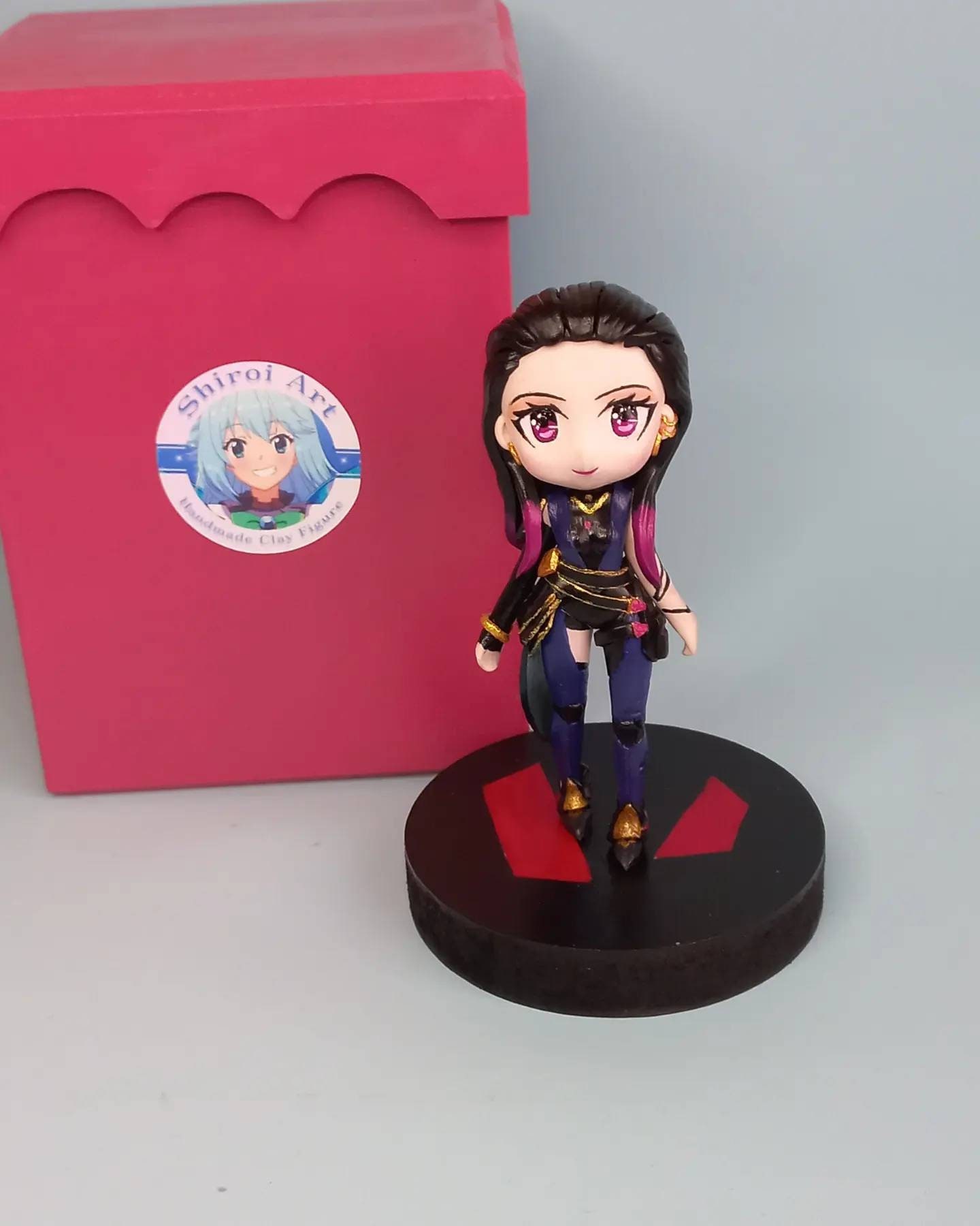 Valorant Reyna Chibi Figure | Etsy