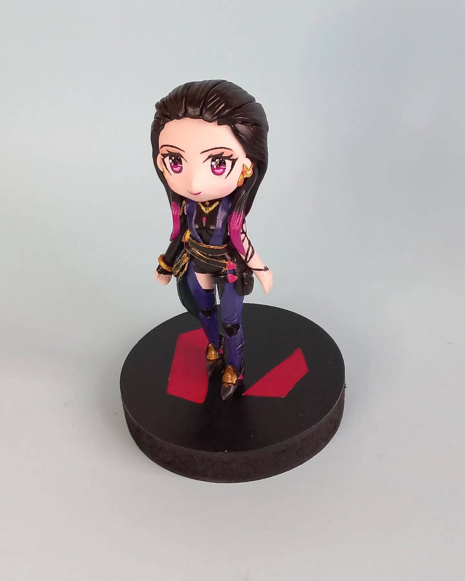 Valorant Reyna Chibi Figure | Etsy UK