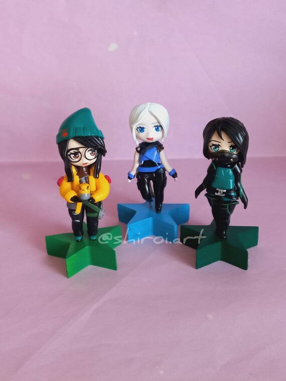 Valorant Agents Valorant Figure Gift Valorant Agents Figure - Etsy India