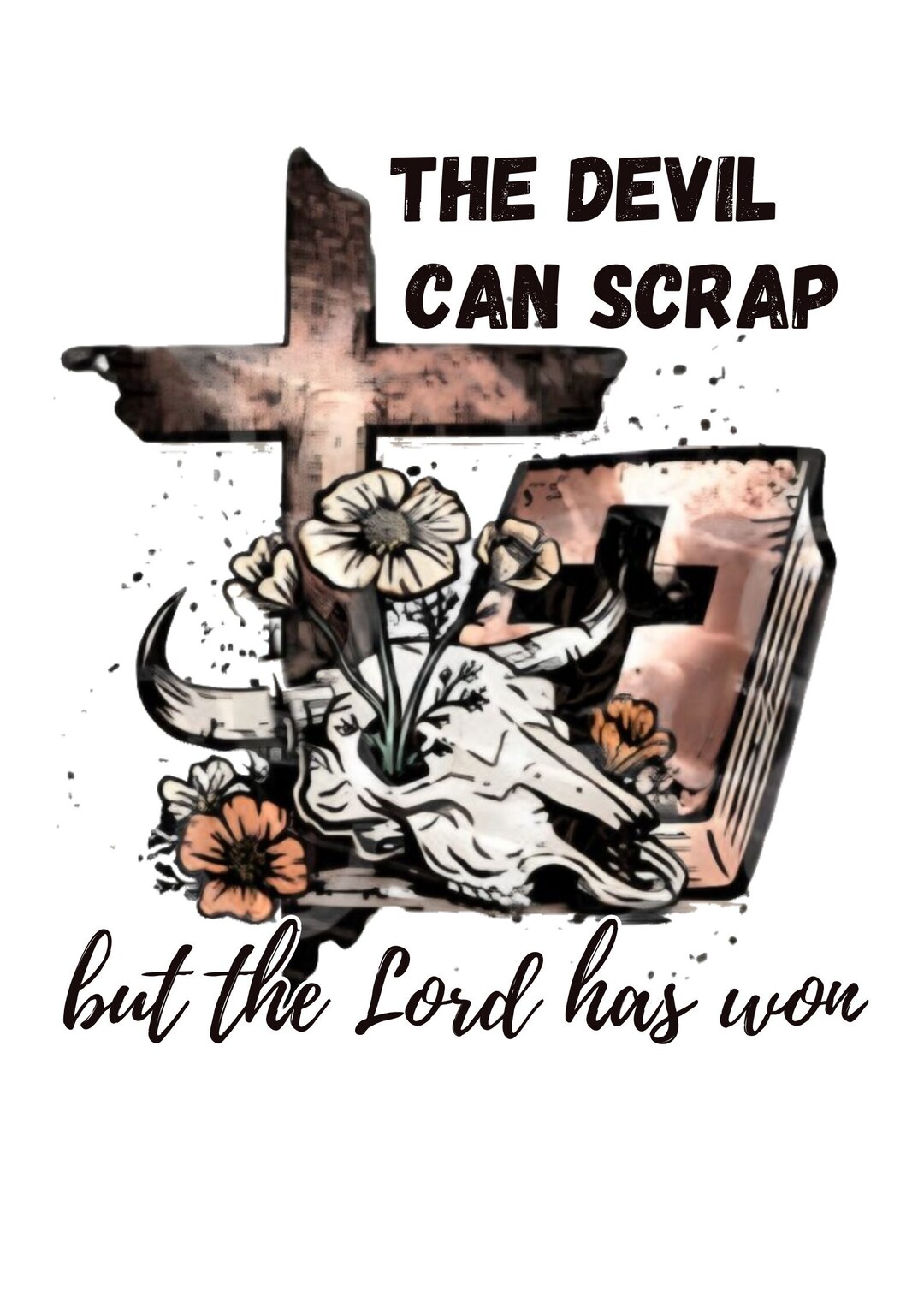 Devil Can Scrap PNG Sublimation File - Etsy