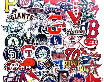 Mlb Stickers - Etsy