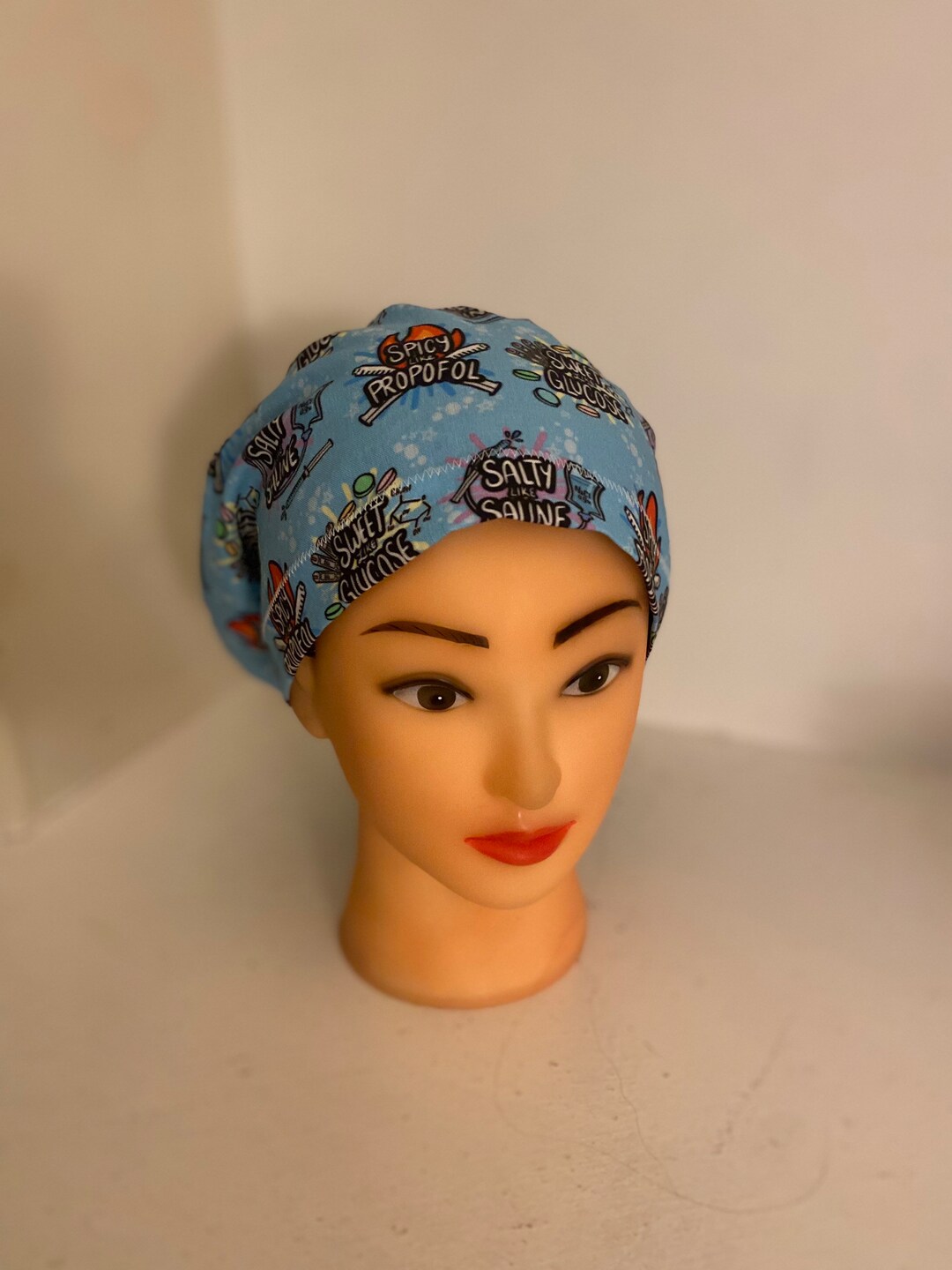Propofol, Saline and Glucose Surgery OR Euro Style Scrub Cap - Etsy
