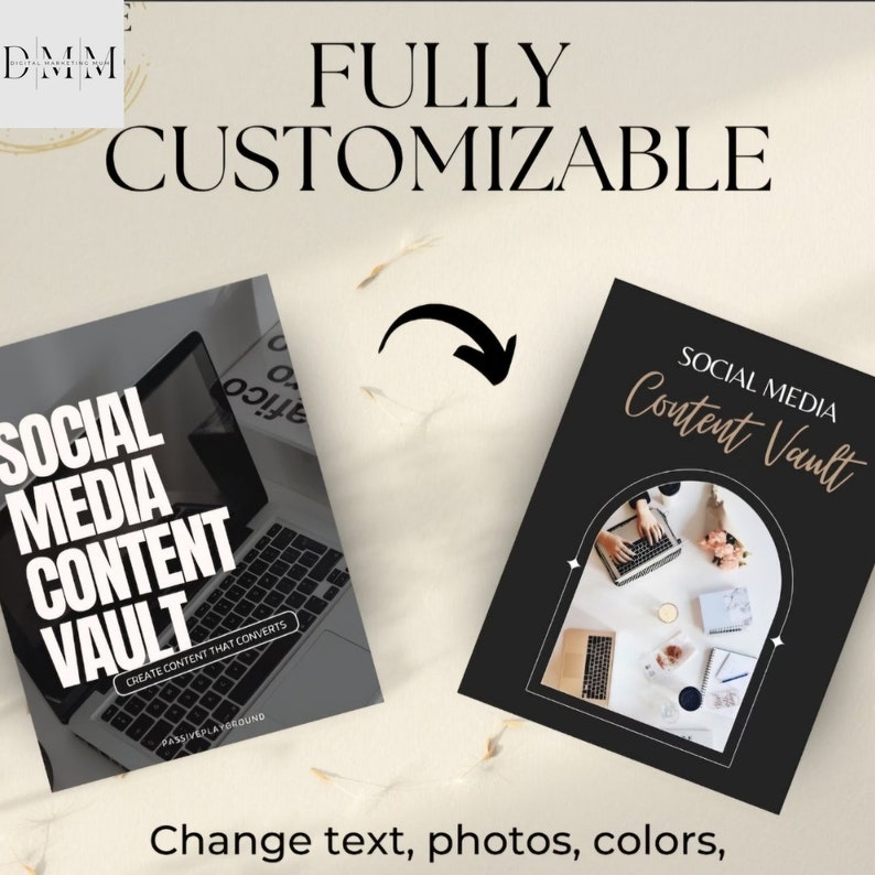 Social Media Content Vault Digital Guide | MRR Digital Products ...