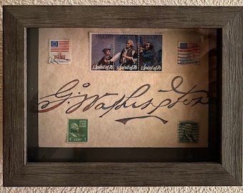 George Washington Stamp - Etsy