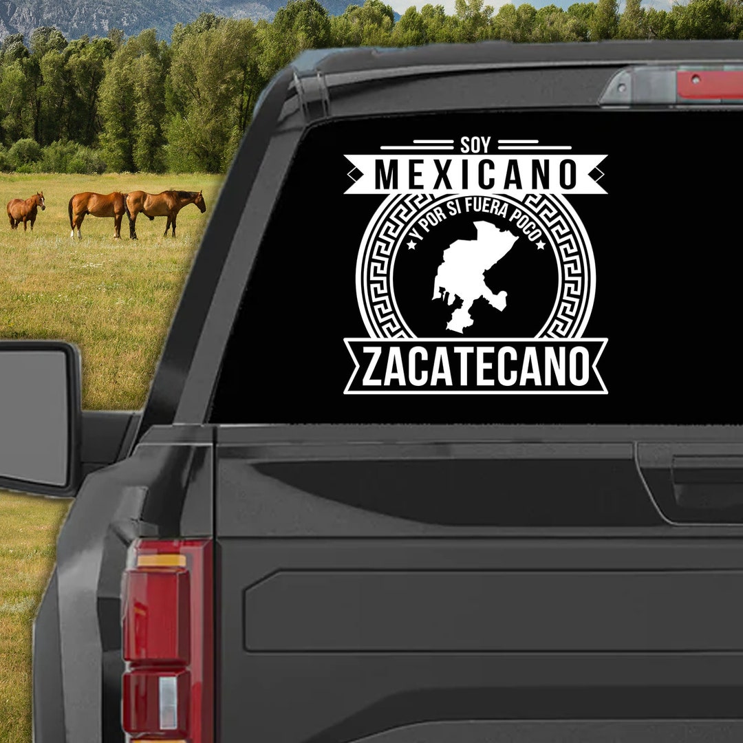 Decal Sticker Mexican Heritage Vinyl Stickers Para Carros Diseño Con ...