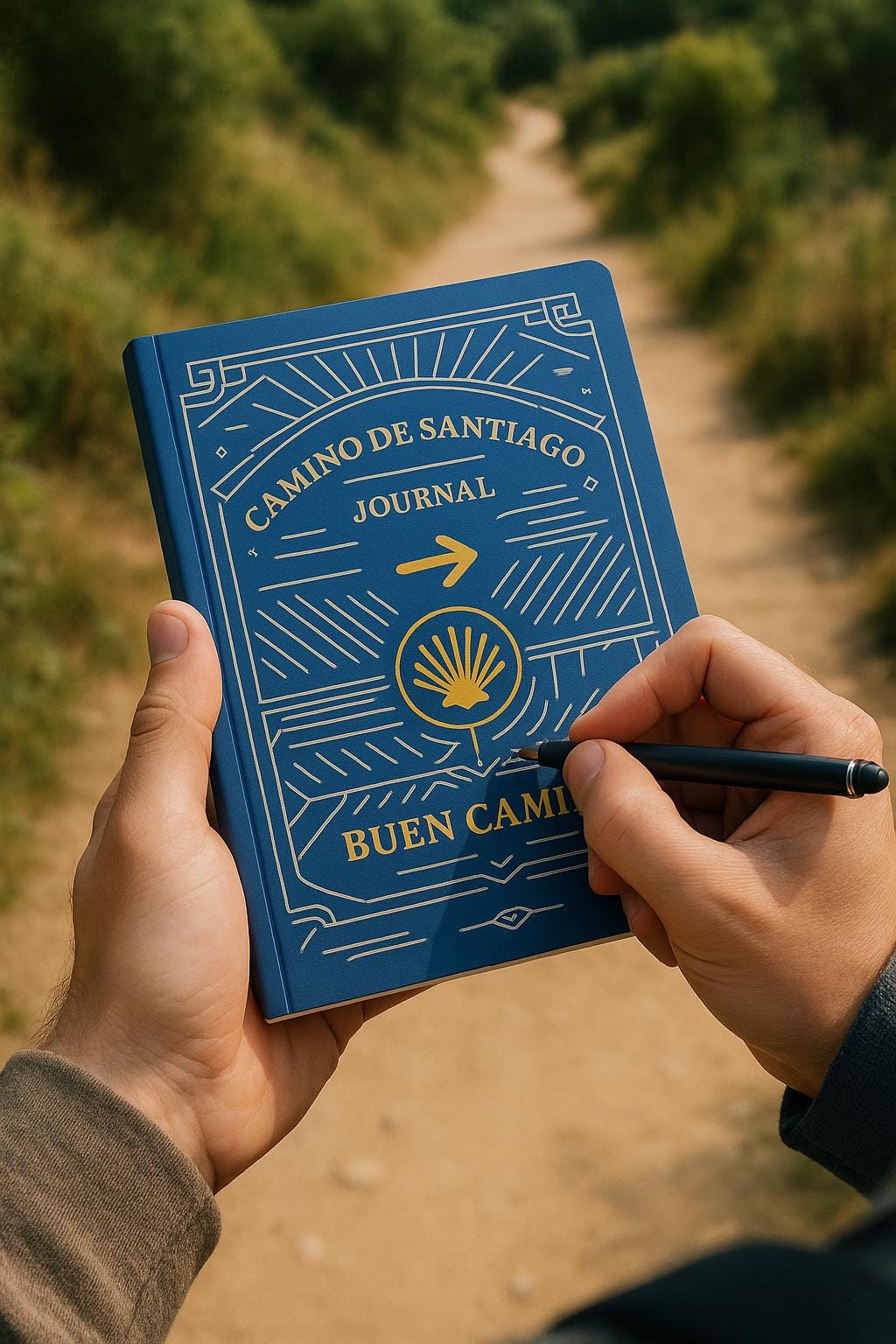 Camino De Santiago Journal – Travel Notebook for Pilgrimage Notes ...